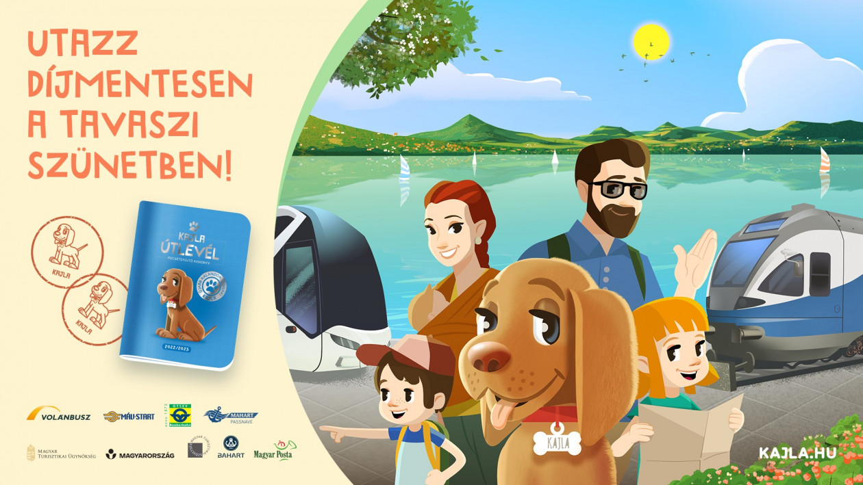 Utazz a tavaszi szünetben Kajla útleveleddel díjmentesen! | MÁV-csoport